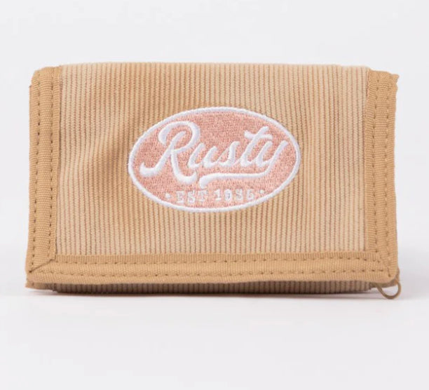 RUSTY PIT STOP TRI FOLD WALLET – Quarryman Surf