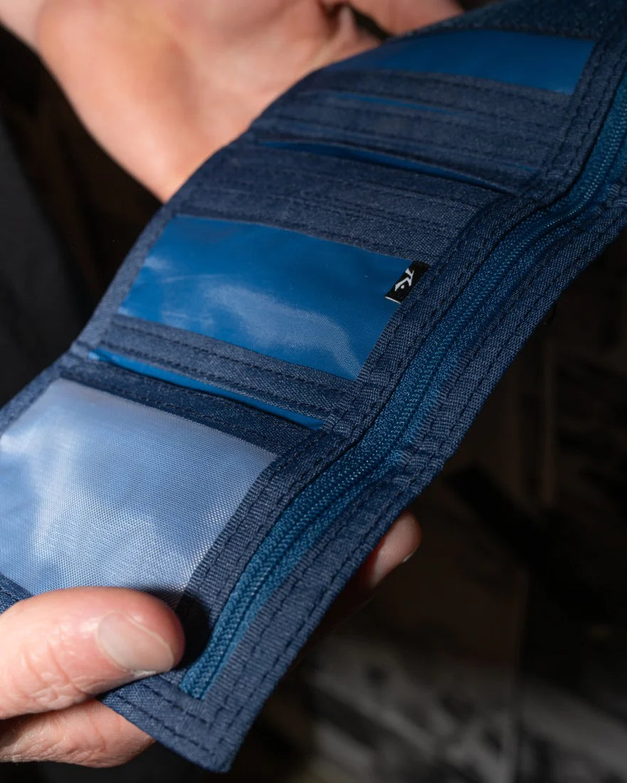RUSTY SPLICE TRI FOLD WALLET – Quarryman Surf